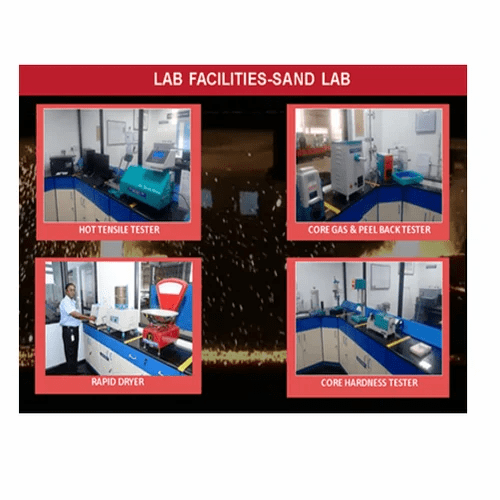 Gems Precision Castings Pvt. Ltd. Lab Facilities Sand Lab at Best Price ...